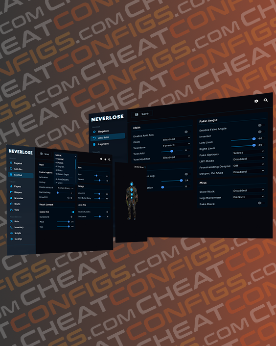 CheatConfigs.com - Premium CS:GO Cheat HvH Configs